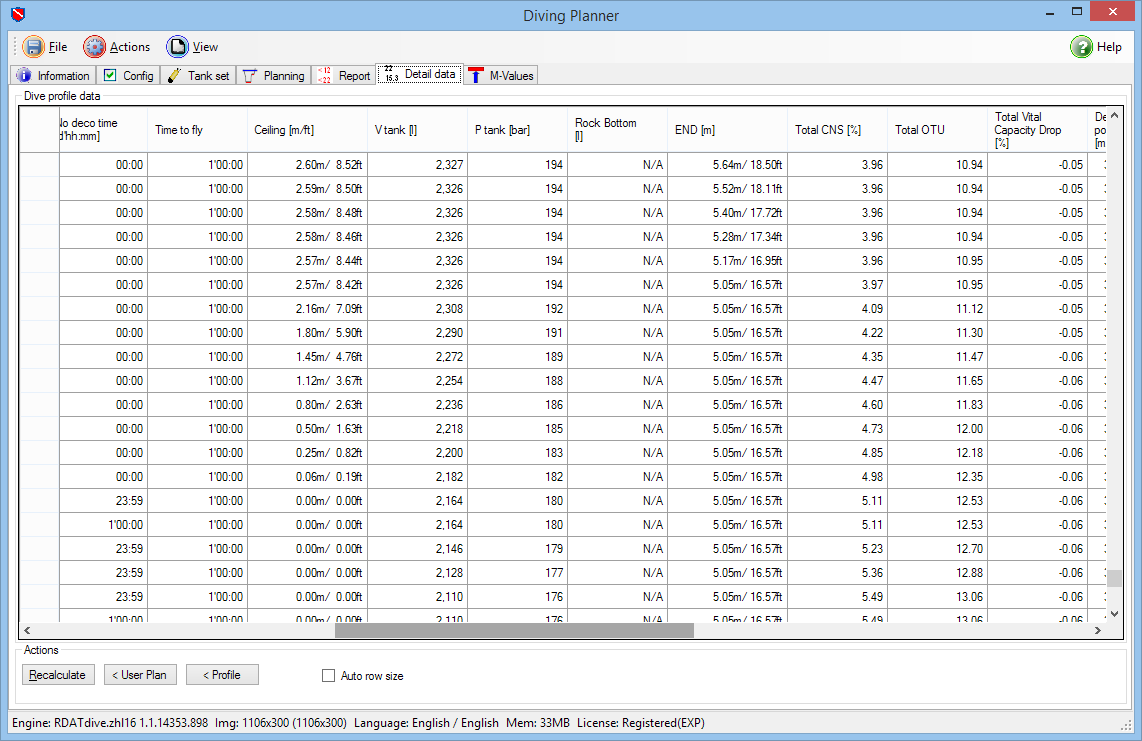 Scuba Diving Software - Professional application for every SCUBA diver